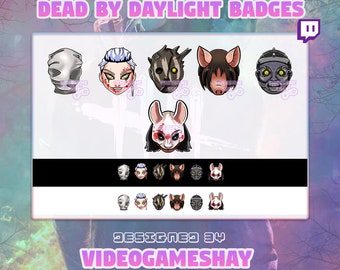 Dbd Twitch Badges - Etsy