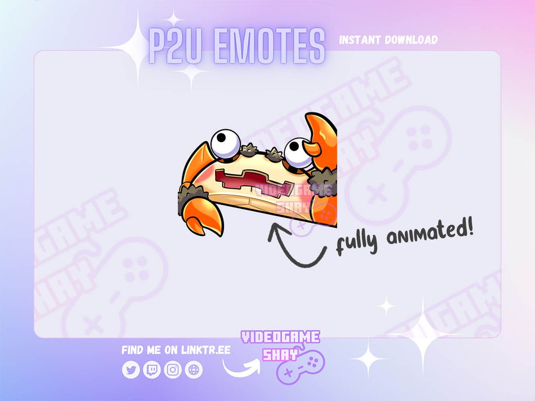 Animated Pokemon Klawf Bongo Tap Emote for Twitch and Discord Streaming ...