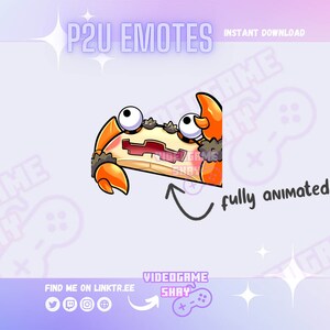 Animated Pokemon Klawf Bongo Tap Emote for Twitch and Discord Streaming ...
