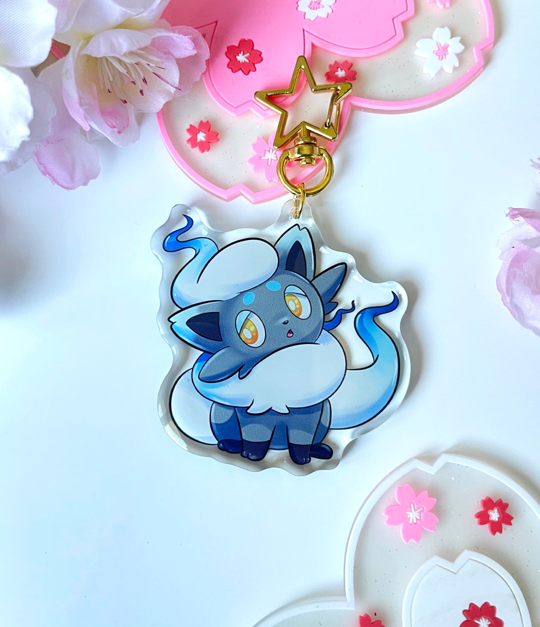 Pokemon Acrylic Charms 2.5, Clear Double Sided Epoxy Pokemon Gift Ideas ...