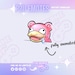 Animated Pokemon Slowpoke Head Bang Tap Emote Twitch/discord Gaming ...