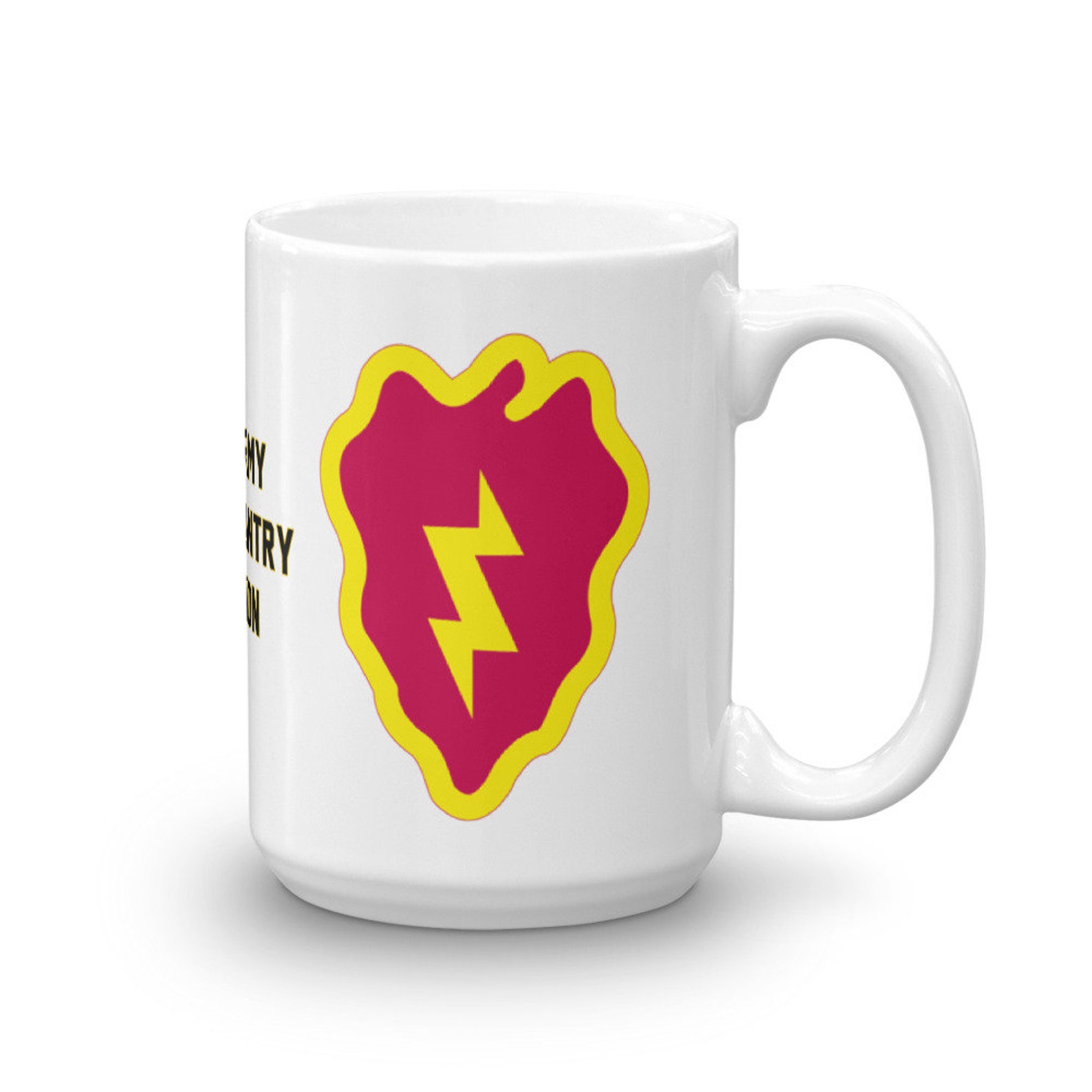 Rearguard Designs U.S. Army 25th Infantry Division 15 Ounce Mug - Etsy