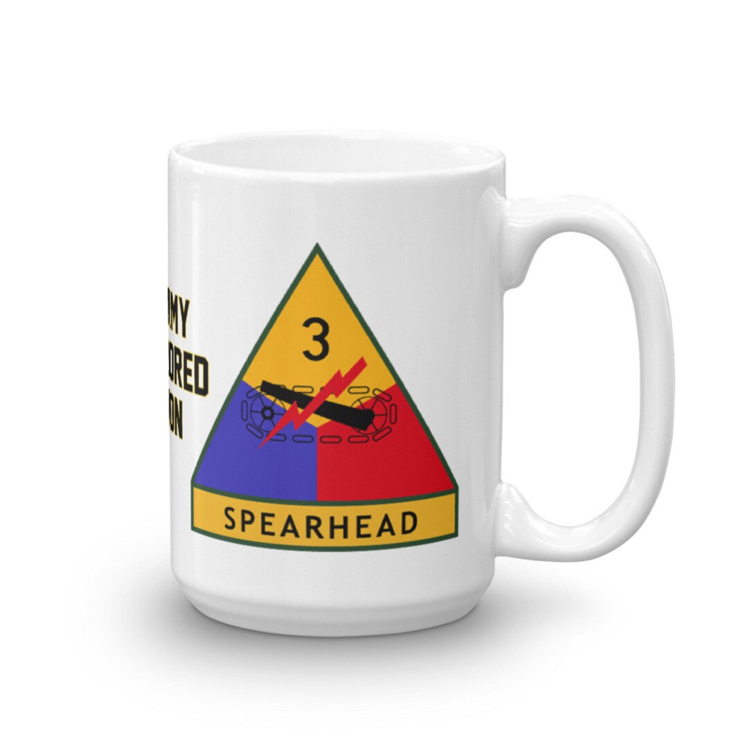 Rearguard Designs U.S. Army 3rd Armored Division 15 Ounce Mug - Etsy