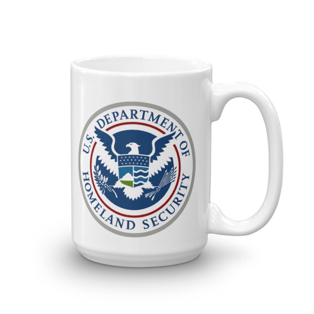 Rearguard Designs Department of Homeland Security 15 Ounce Mug With DHS ...