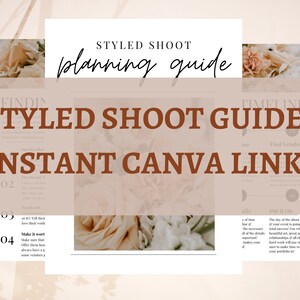 Photographers Styled Shoot Guide | Styled Shoot Planning Guide Step by ...