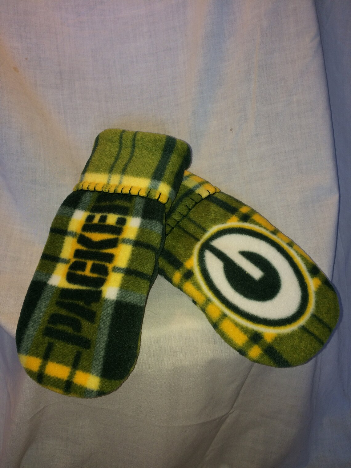 Green Bay Packers Fleece Headband: Handmade NFL Apparel - Etsy