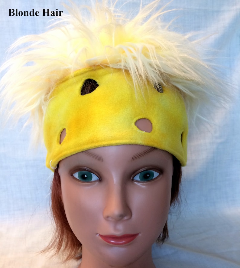 Packers Cheesehead Fleece Headband With Hair: NFL Apparel Gift - Etsy