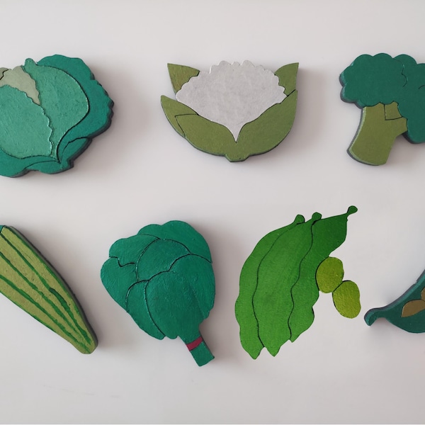 Vegetable Magnet - Etsy