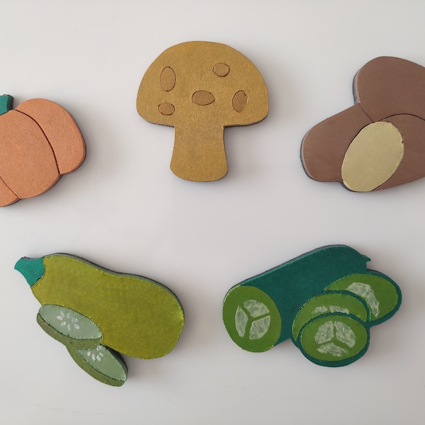 Vegetable Magnet - Etsy