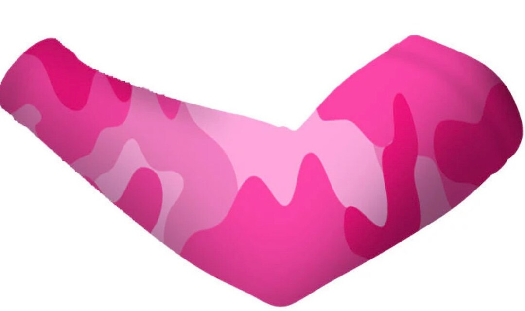 Pink Camo Arm Sleeves S/M, Compression Arm Sleeves, Custom Arm Sleeves ...