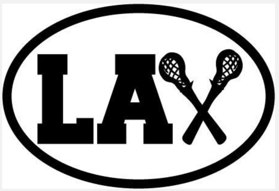 Lax Sticks Decal | Etsy