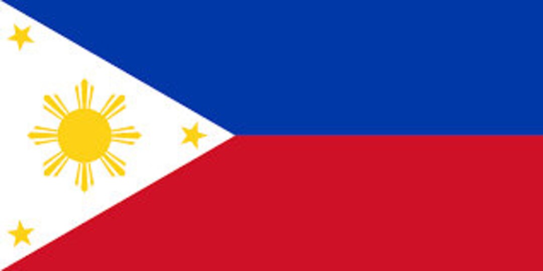 Philippines Large Flag Decal - Etsy