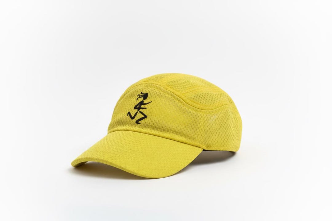 MARATHON CAP Yellow Runnergirl - Etsy