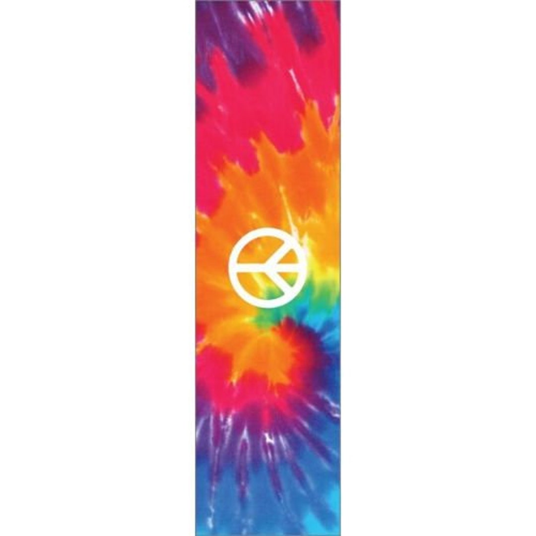 Tie-dye Rainbow Peace Sign Headband, Custom Headband, Head Bands, Yoga ...