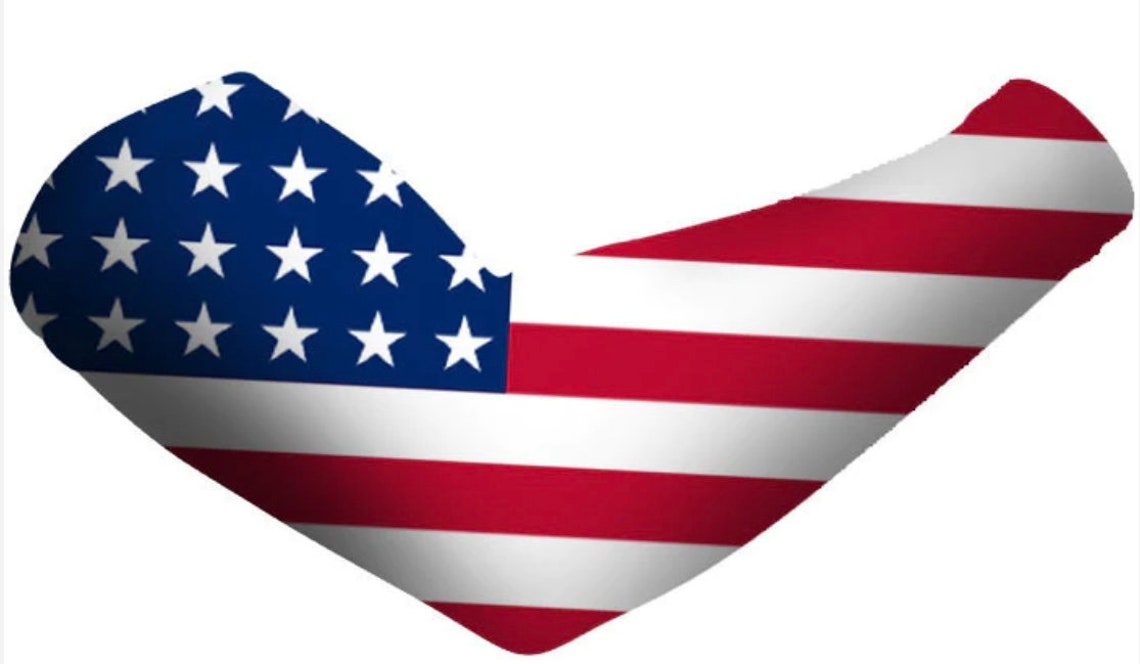 USA Flag Arm Sleeves S/M, Compression Arm Sleeves, Custom Arm Sleeves ...