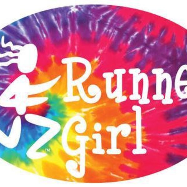 Runner Girl Decal - Etsy