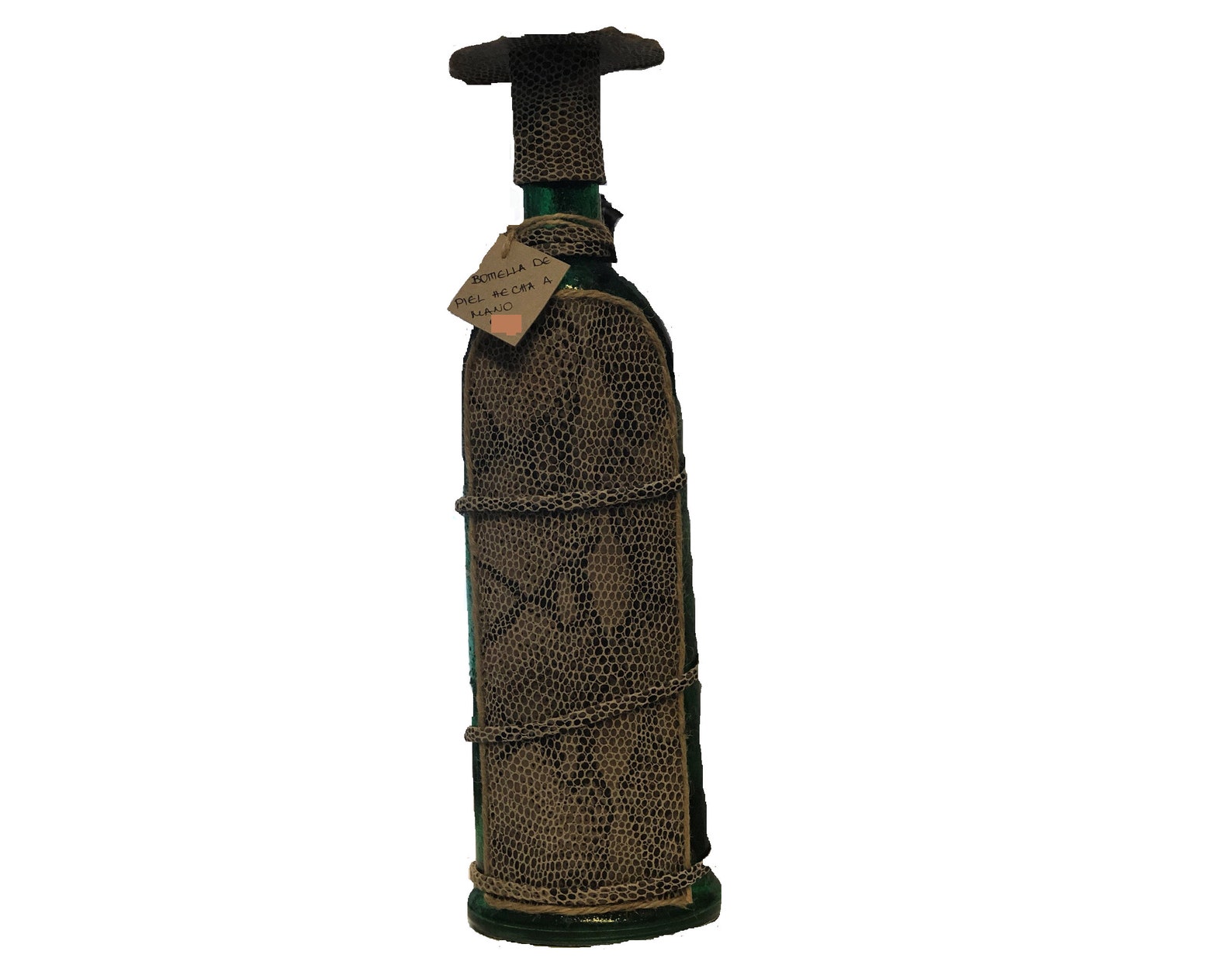 HANDMADE Bottle for Everything - Dressed With Snake Leather, Original ...