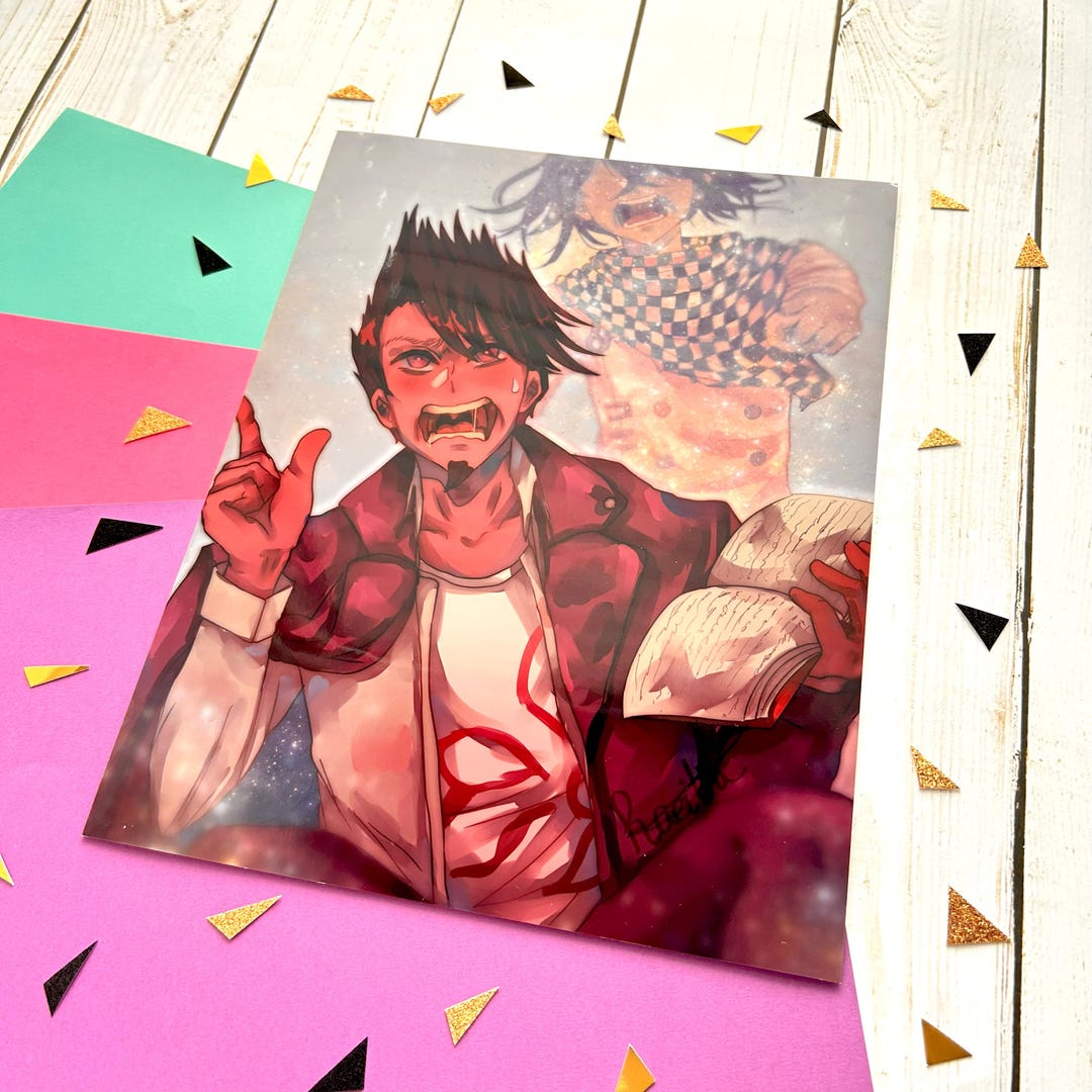 DRV3 Chapter 5 Kaito and Kokichi 8.5 X 11"in/a4 Print - Etsy