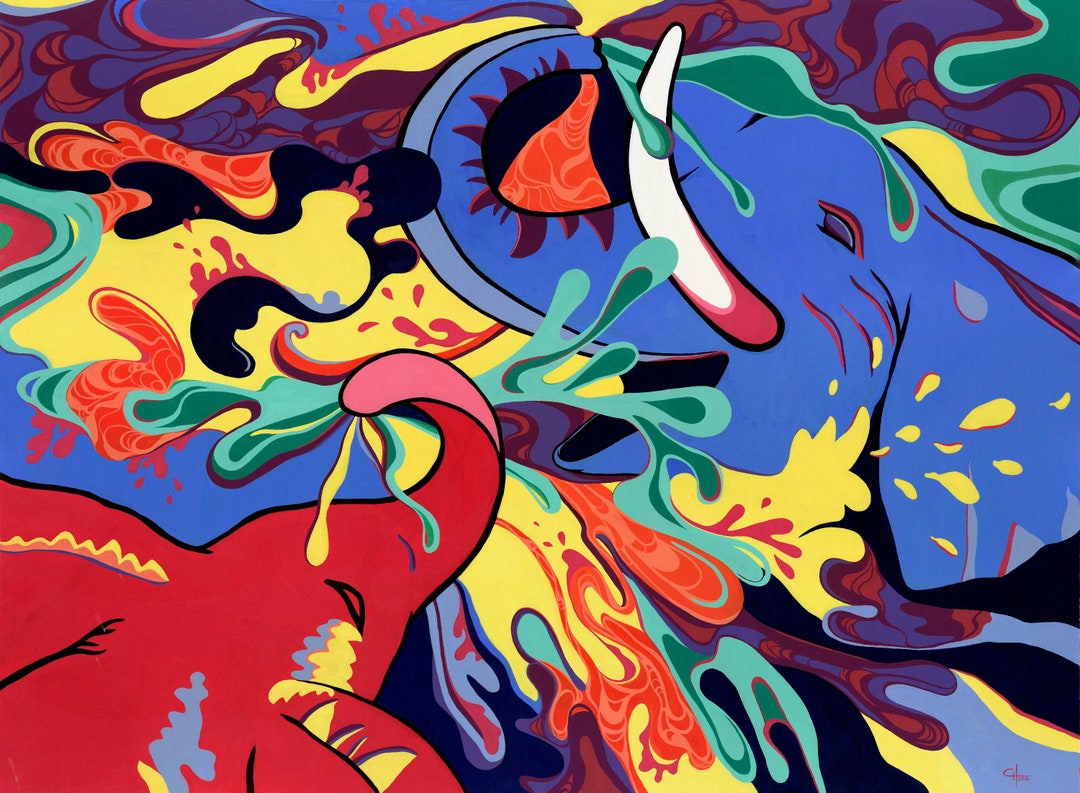 Splish Splash - Limited Edition Print, Signed - Etsy