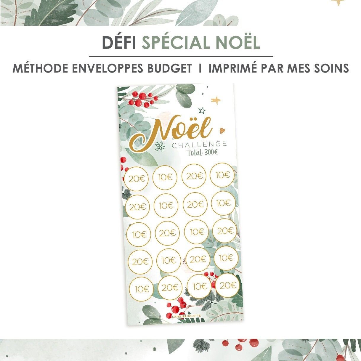 Défi Spécial Noël Budget - Etsy France
