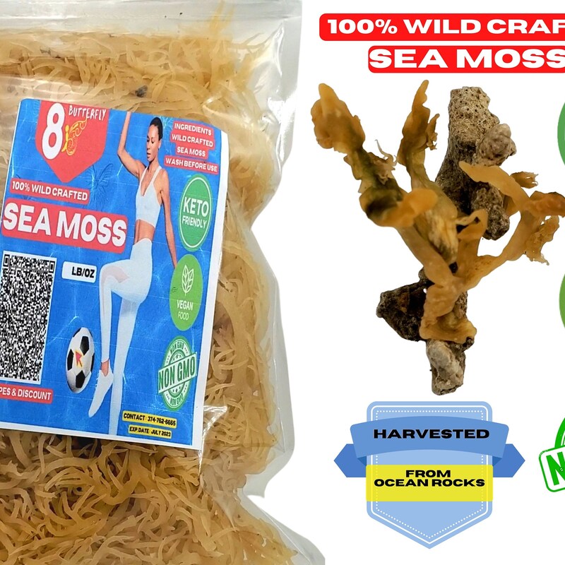 Dr Sebi Sea Moss - Etsy