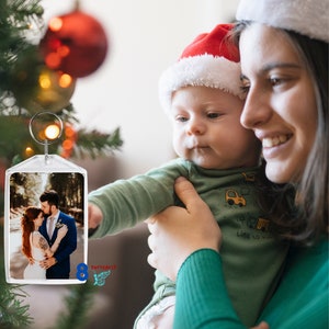 Custom Printed Keychains, Personalized Photo Key Chain Set, Unique Key ...