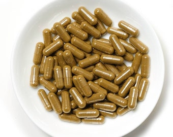 GINSENG CAPSULES_ Vegan bottle Contains 100 500mg or 60 | Etsy