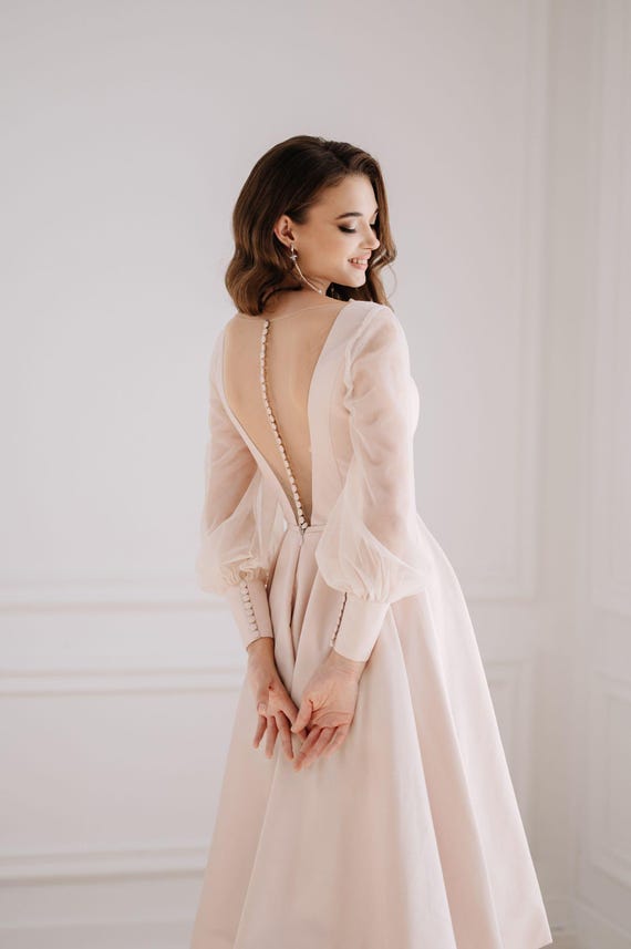 Blush gown store