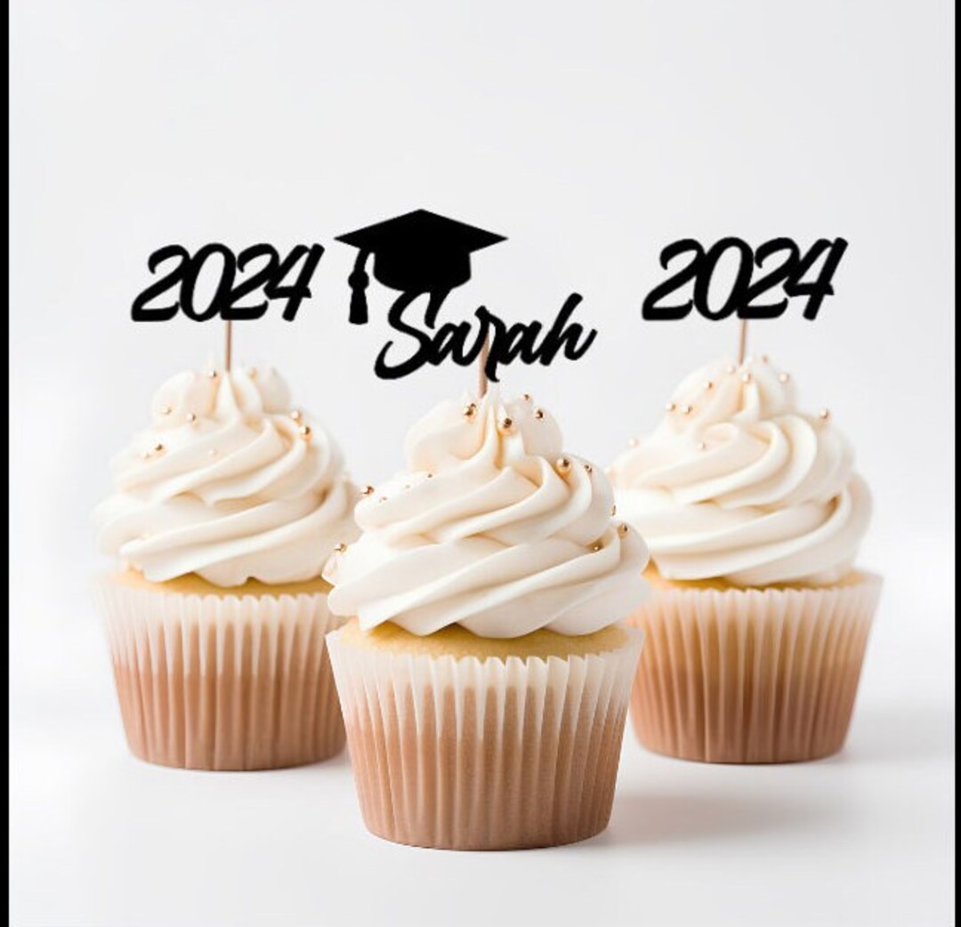 Graduation Cupcake Topper Graduation Cake Topper Grad Cupcakes - Etsy