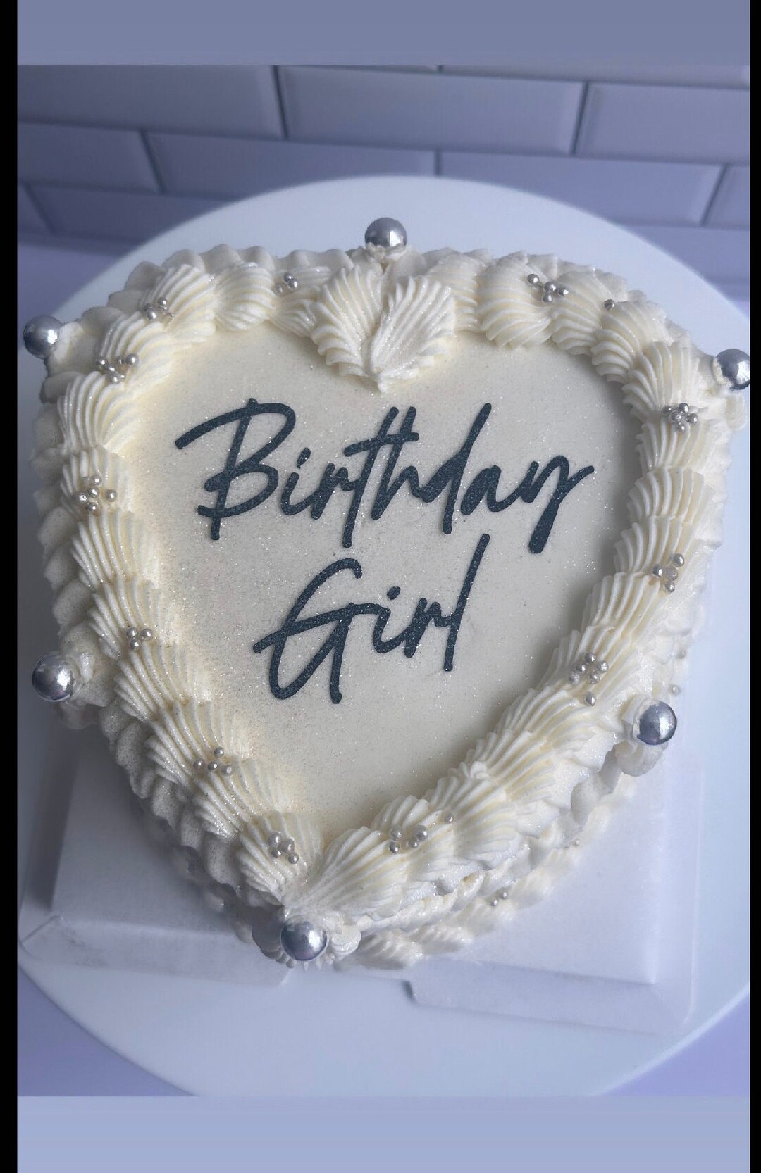 Custom Flat Lay Cake Topper Heart Cake Topper Birthday Cake Charm ...