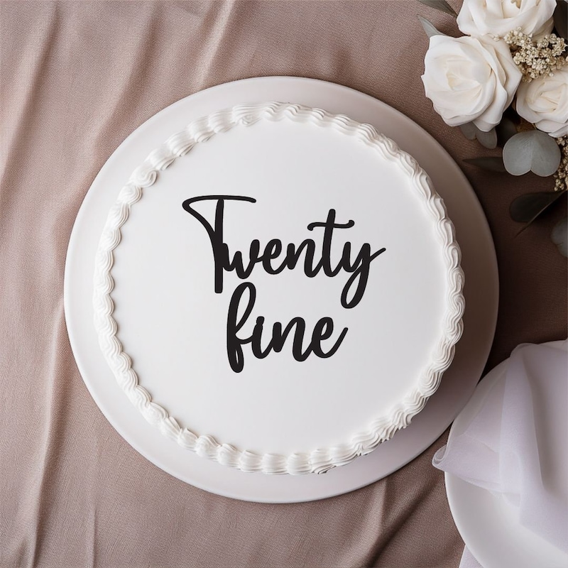 Twenty Fine Birthday - Etsy