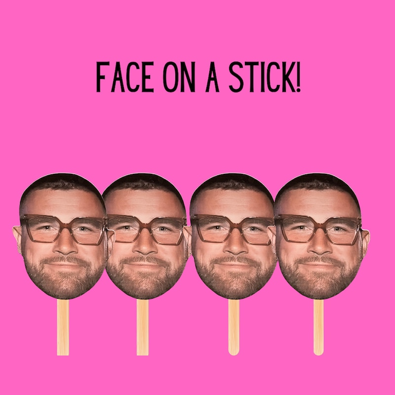 Head on a Stick - Etsy
