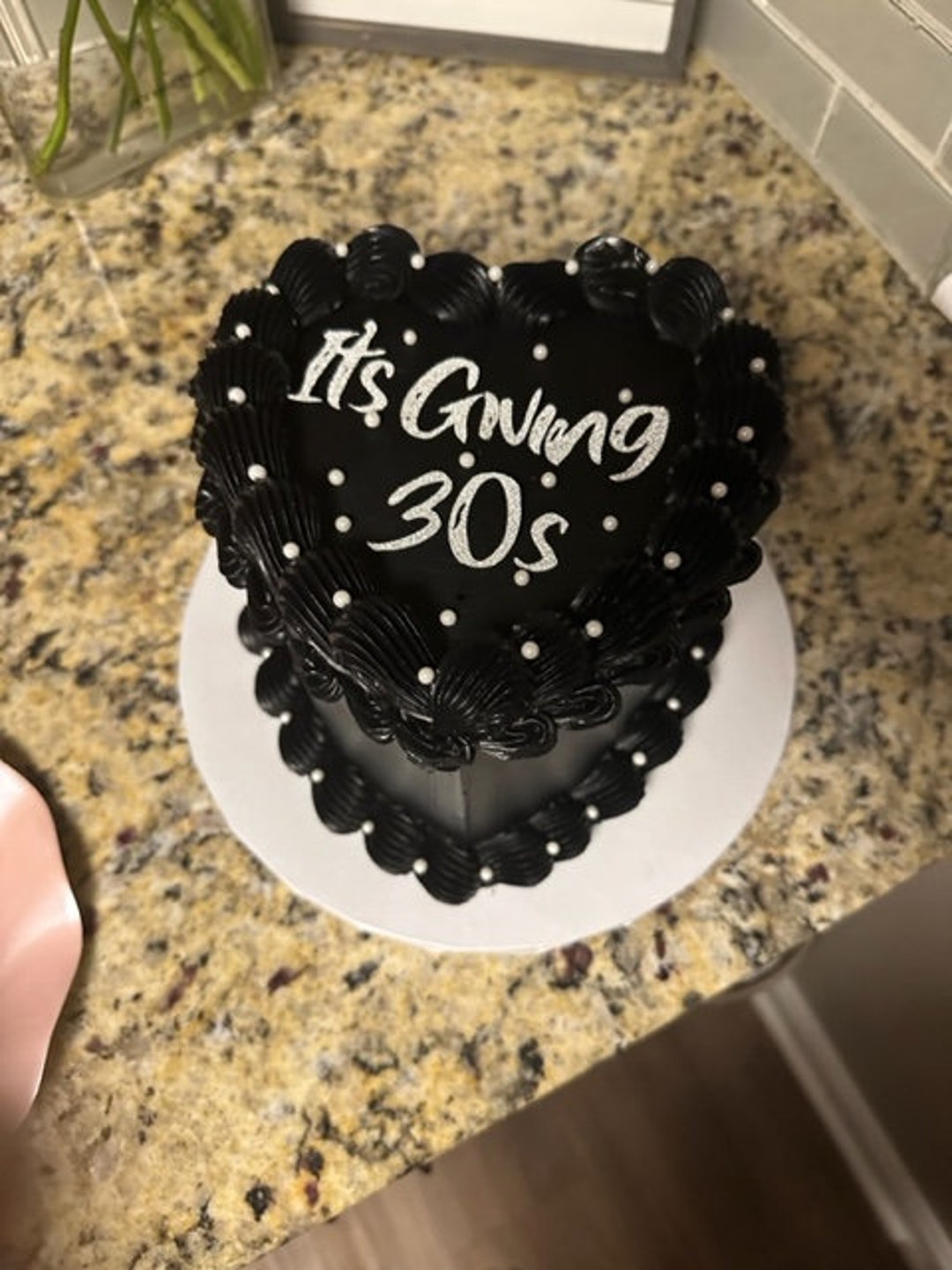 Custom Flat Lay Cake Topper Heart Cake Topper Birthday Cake Charm ...