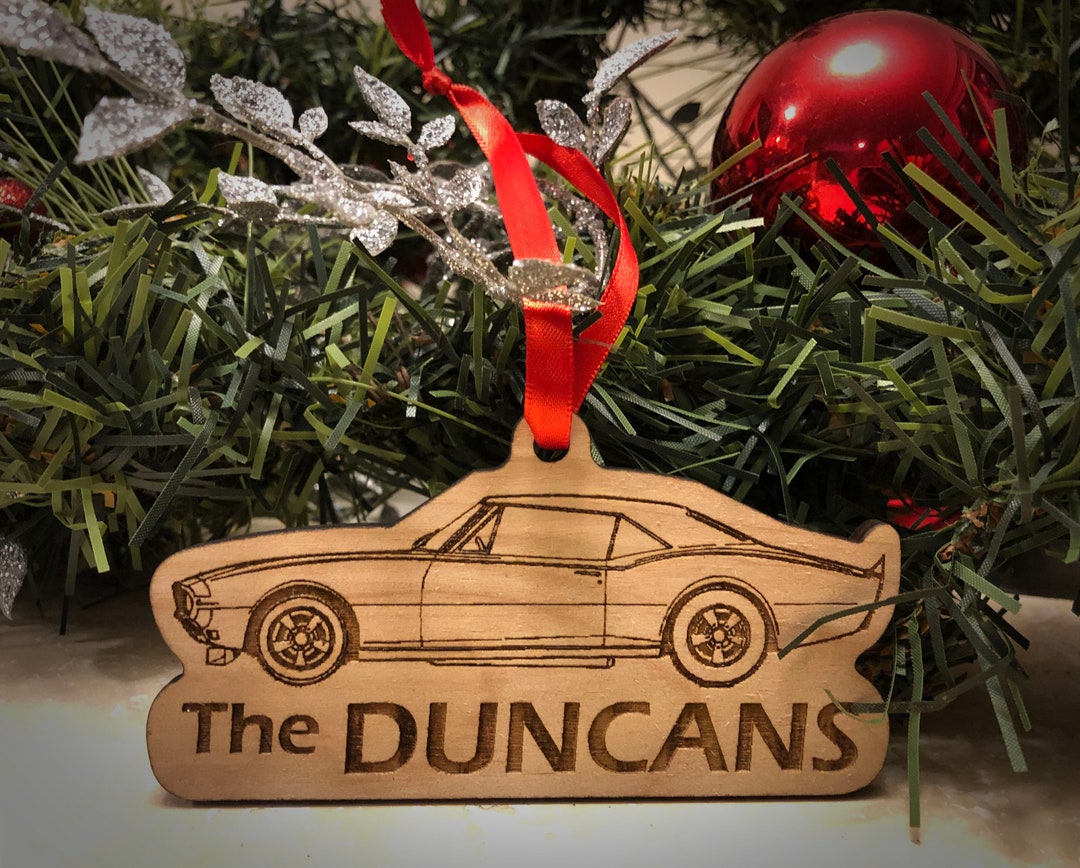 Christmas Ornament - 1967 Chevy Camaro Wood - Etsy