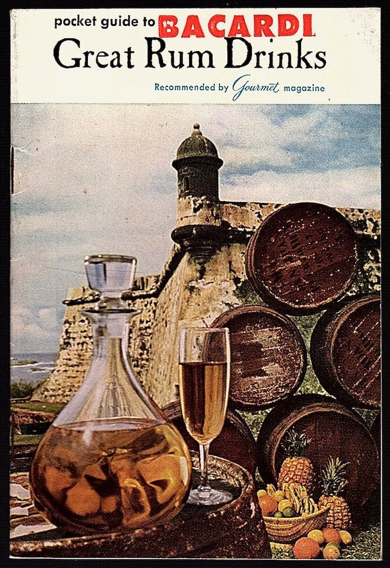 Pocket Guide to Bacardi Great Rum Drinks Recommended by Gourmet ...