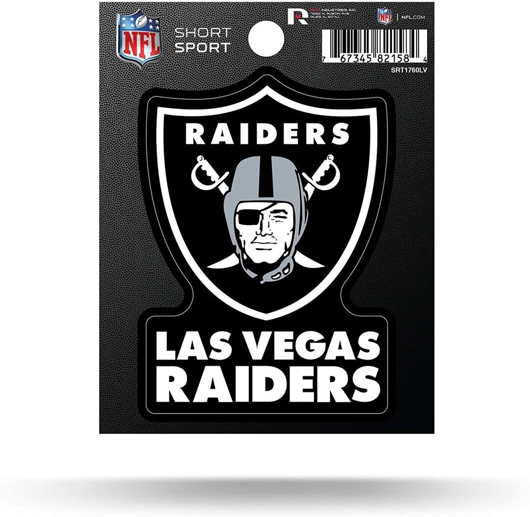 Las Vegas Raiders 3 Inch Sticker Decal Die Cut Flat Vinyl Full Adhesive ...