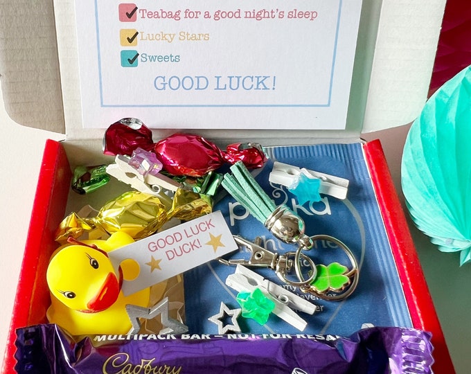 GCSE Good LUCK Gift. Good Luck Card. Wishing You All the Best. GCSE ...