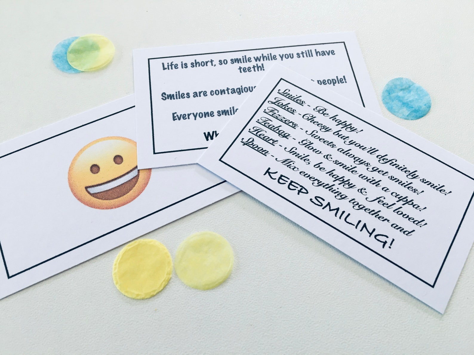 A Bag of Smiles. Happiness Gift. Spread Some Sunshine and - Etsy UK