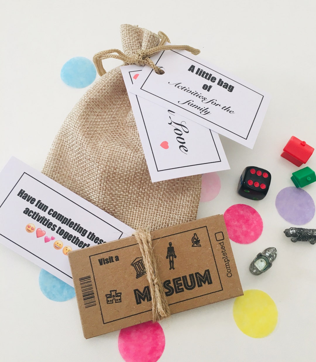 FAMILY ACTIVITY Cards. 20 Ideas for Family Fun. Great Gift for Mum, Dad ...