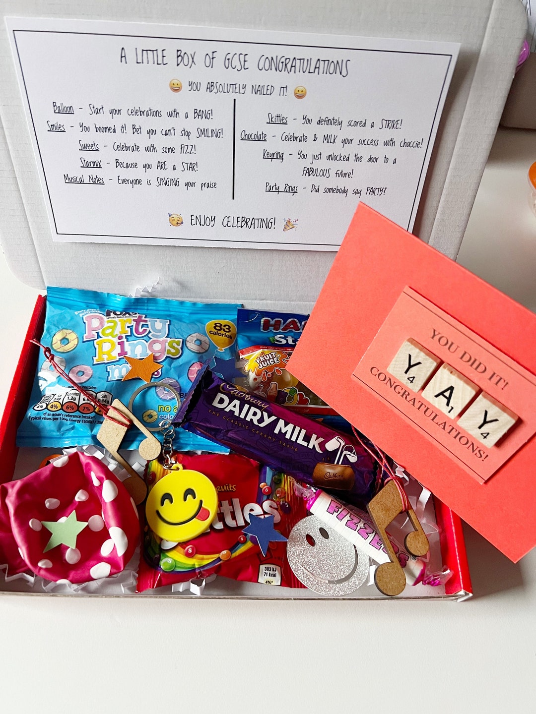 GCSE CONGRATULATIONS Gift. Great Card Alternative. Exam Success. Well ...