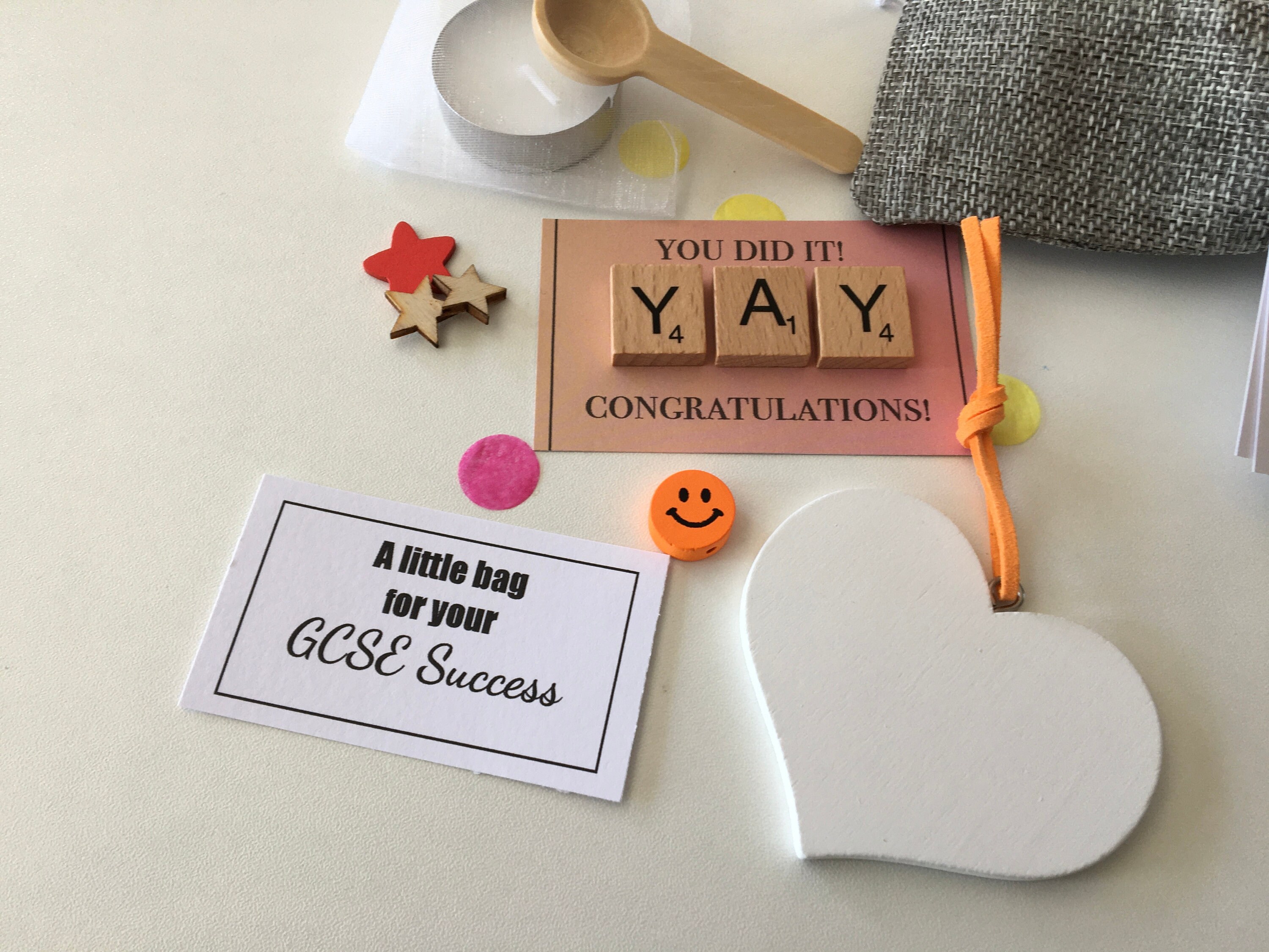 GCSE Congratulations Gift. Well Done Yay You Did It Gcses - Etsy UK