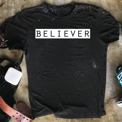 Believer Shirt Christian Shirt for Men Christian Gift for - Etsy