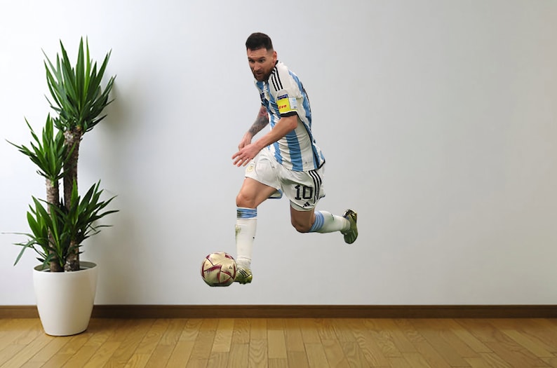 Lionel Messi Argentina World Cup Soccer Sticker Futbol - Etsy