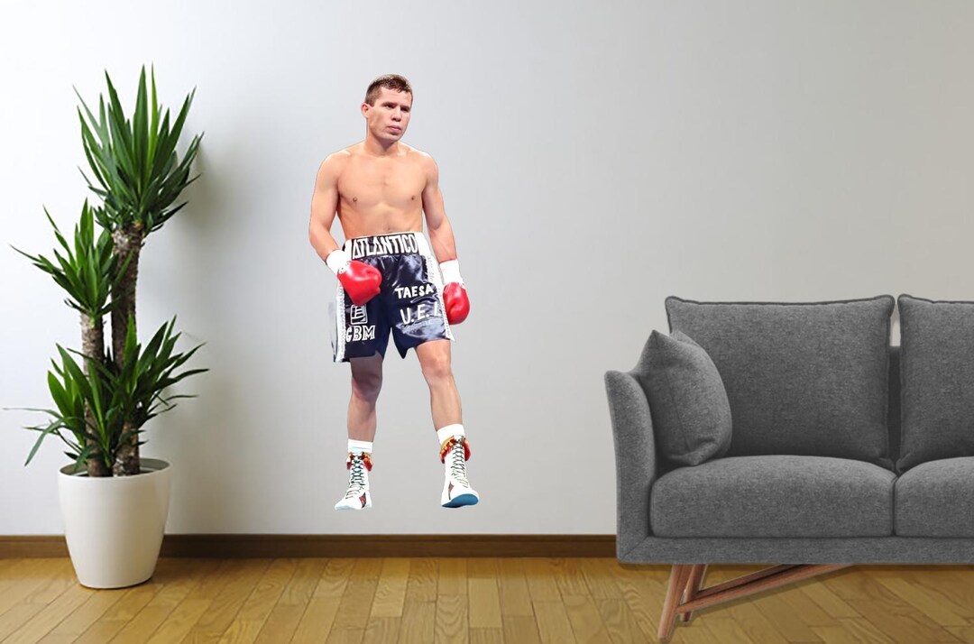 Julio Cesar Chavez Boxing Wall Decal – Life-size Cutout Removable Vinyl ...
