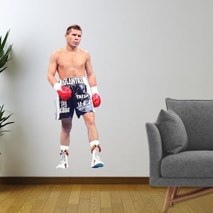 Julio Cesar Chavez Boxing Wall Decal – Life-size Cutout Removable Vinyl ...