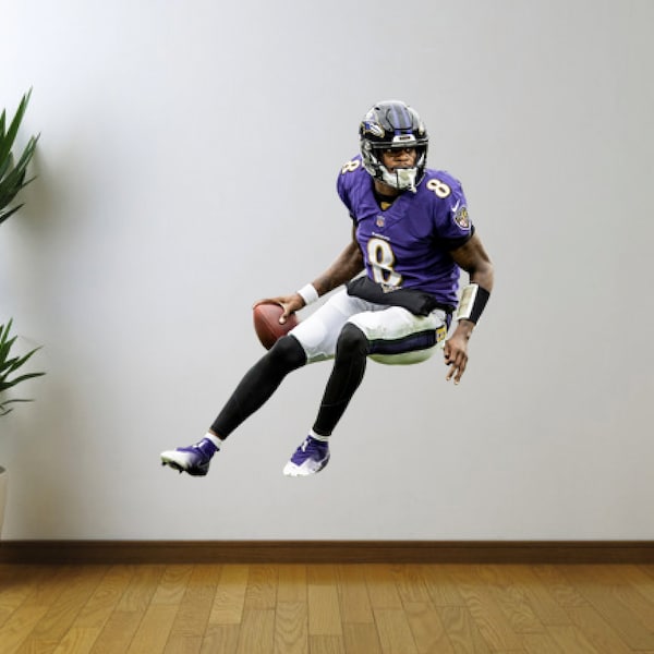 Lamar Jackson Fathead - Etsy