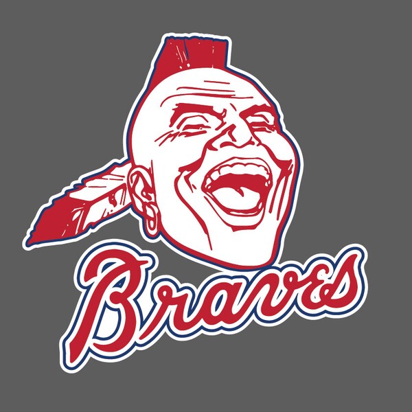 Atlanta Braves Decal - Etsy