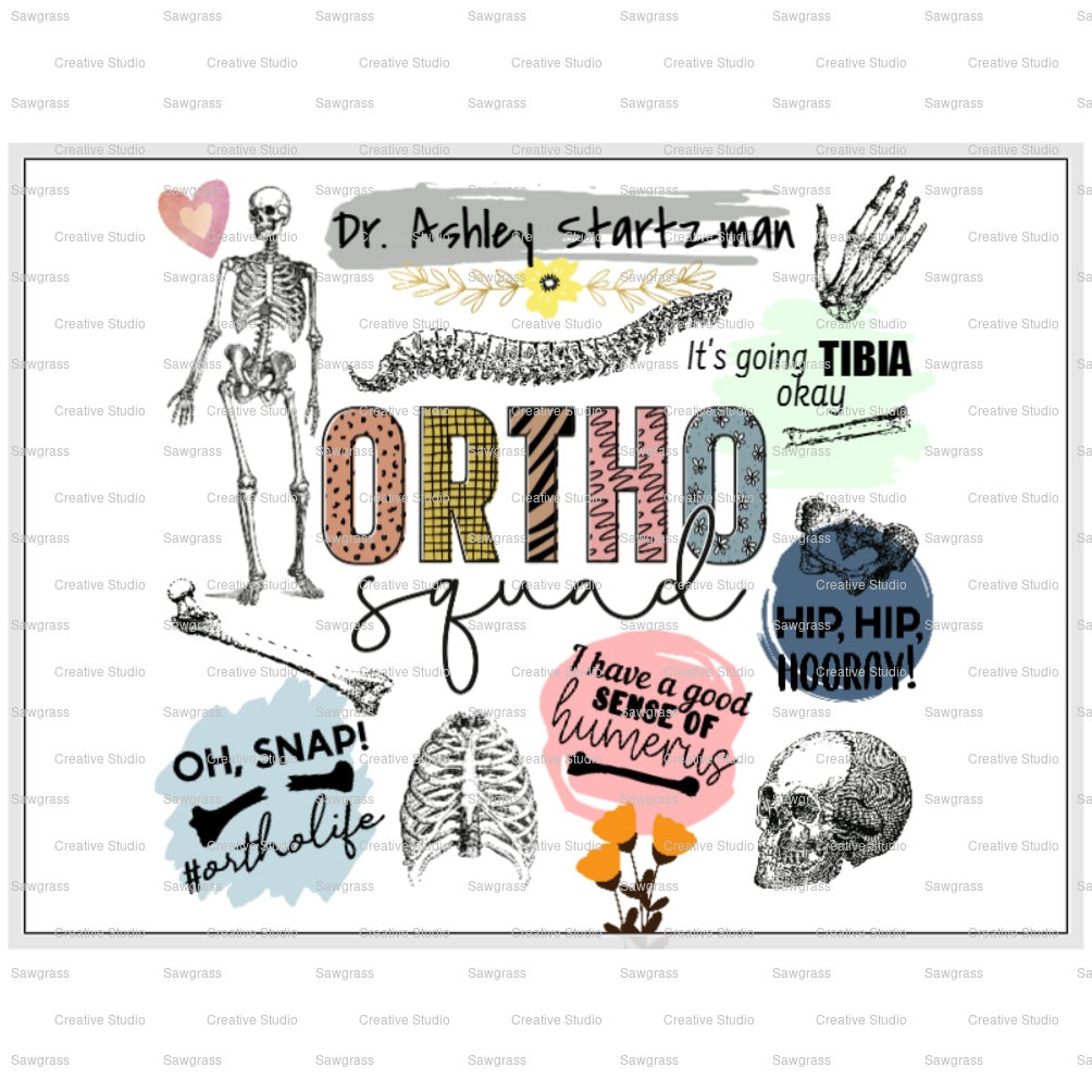 Digital Download, Ortho Squad, Team, Bones, Funny, Cute - Etsy