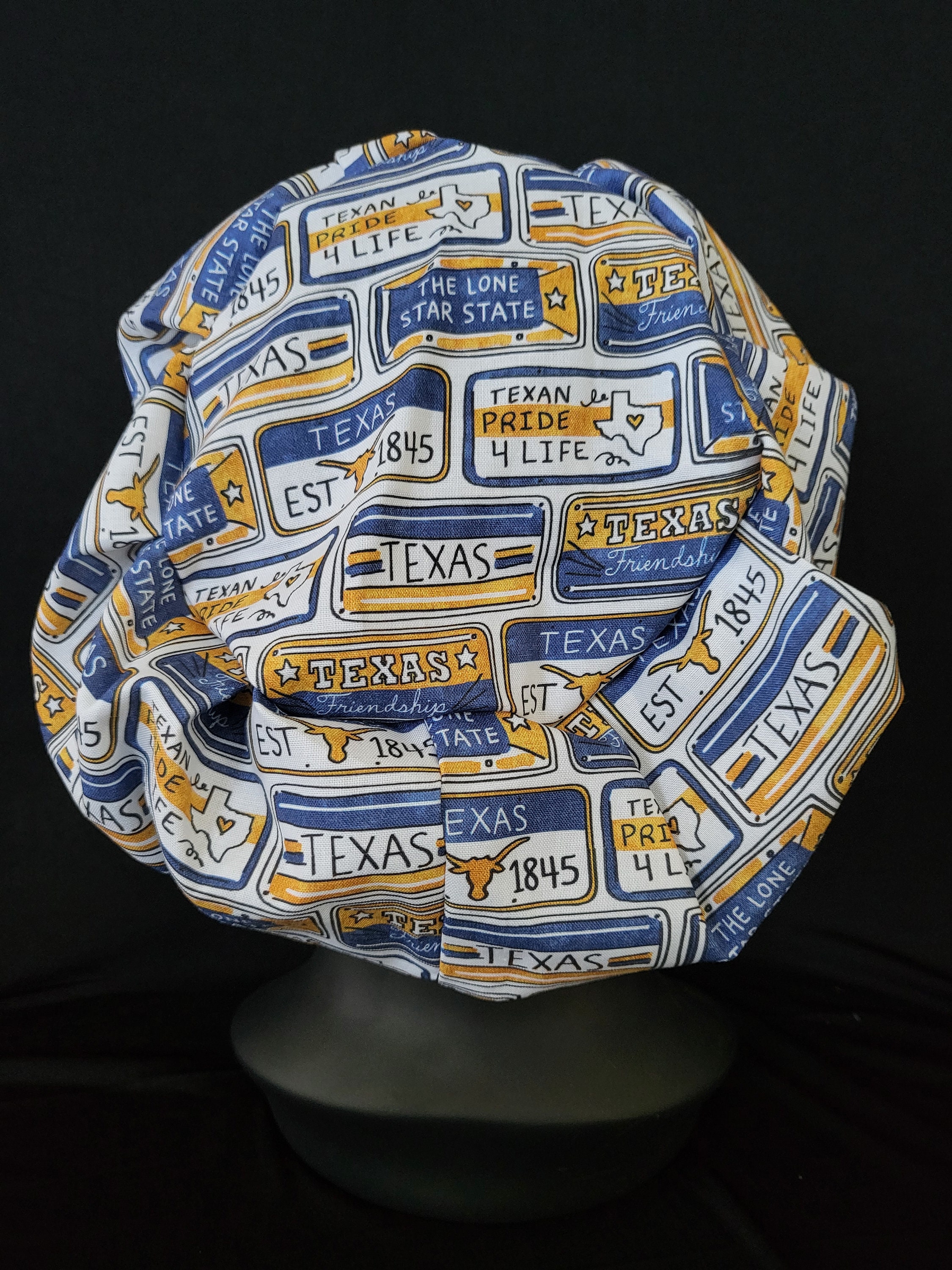 Scrub Cap Texas Friendship TX Lone Star State Big Blue - Etsy