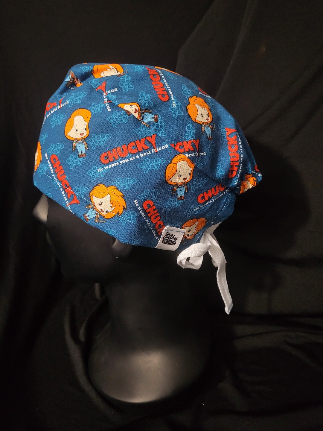 Scrub Cap, Chucky, Wanna Play, Friend to the End, Mens, Surgical Cap - Etsy